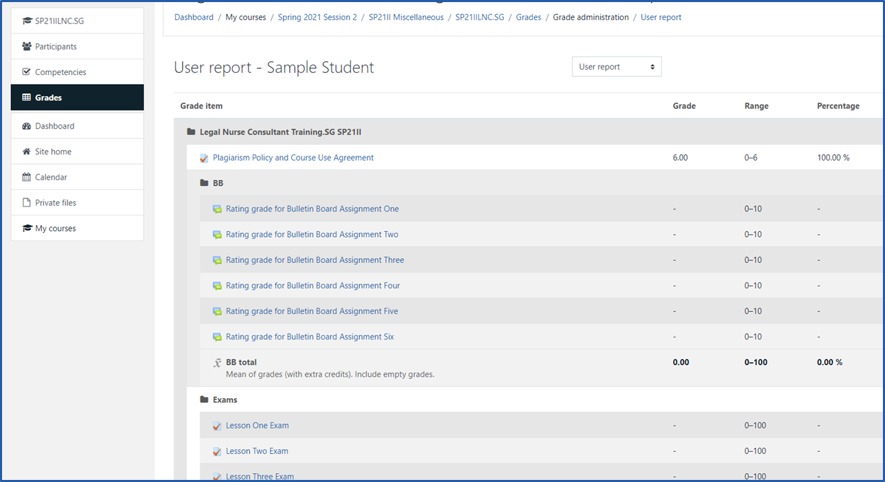 CLS: View/Print my Grades | CLS